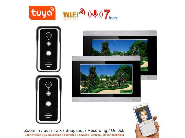 TUYA Video Intercom WIFI Video Door Phone System Home Intercom with 7 ...