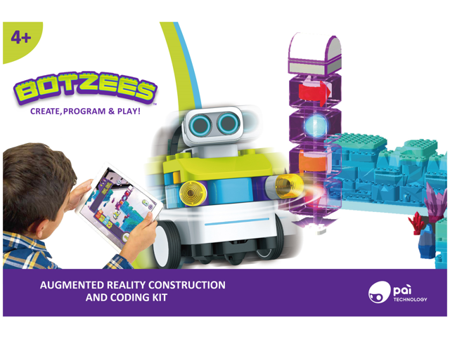 Botzees - Construction, Coding, and AR Based Robotics Set - Newegg.com