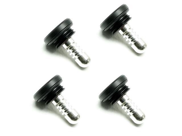 Monsoon G1/4" Silver Bullet Plug, Matte Black, 4-pack - Newegg.com