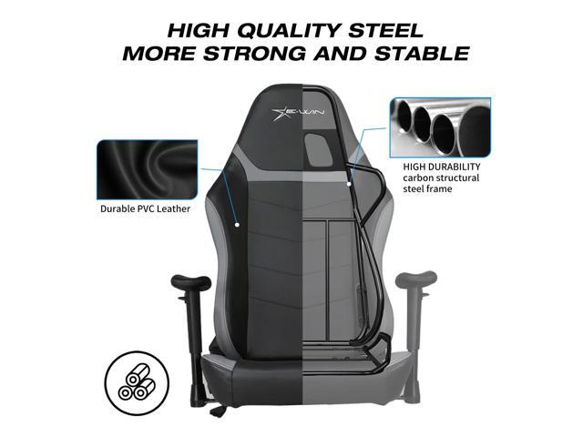 E-WIN Gaming Chair 400 lb Big and Tall Office Chair,High Back Ergonomic ...