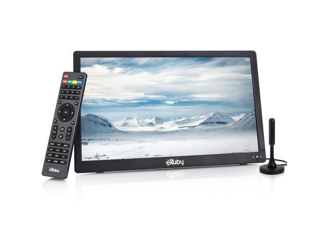 eXuby 14" Small Portable TV for RV, Kitchen, Bedroom - Use TV Stand or ...