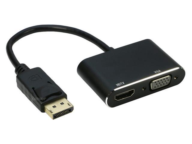 DP DisplayPort to HDMI VGA Adapter, IXEVER DP 1.2 HBR2 to HDMI 4K or ...