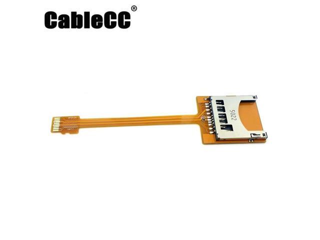Cablecc Micro SD TF Memory Card Kit Male to SD Female Extension Soft ...