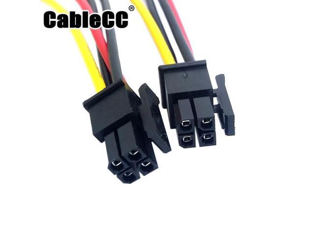 Cablecc ATX Molex Micro Fit Connector 4Pin Male to Male Power Cable 60cm - Newegg.com