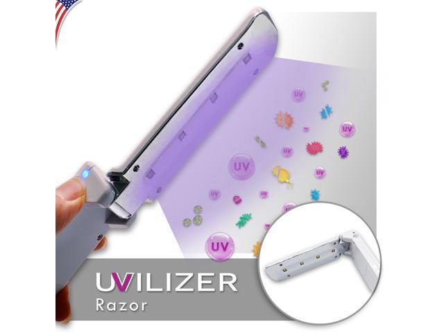 UVILIZER Razor | Compact UV Light Sanitizer - Ultraviolet Disinfection ...