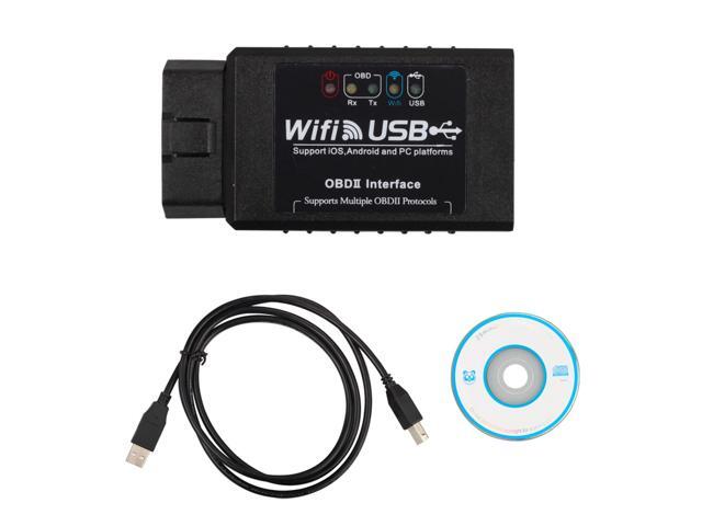 WIFI327 WIFI USB OBD2 EOBD PC-based Scan Tool for All OBD-II Protocols ...