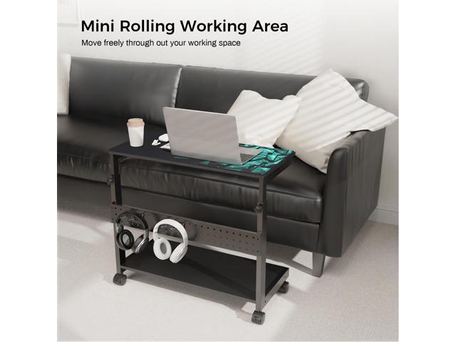 EUREKA ERGONOMIC Height Adjustable Computer Tower Stand, 2-Tier ATX ...