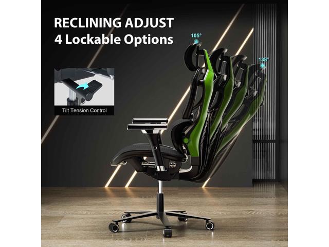 Eureka Ergonomic TYPHON Video Gaming Chair Ergonomic Mesh Chair for ...