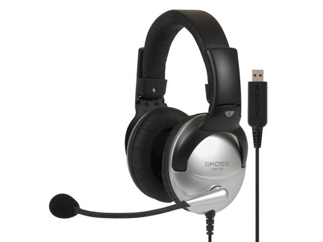 KOSS 178203 Communication Headset with USB - Newegg.com
