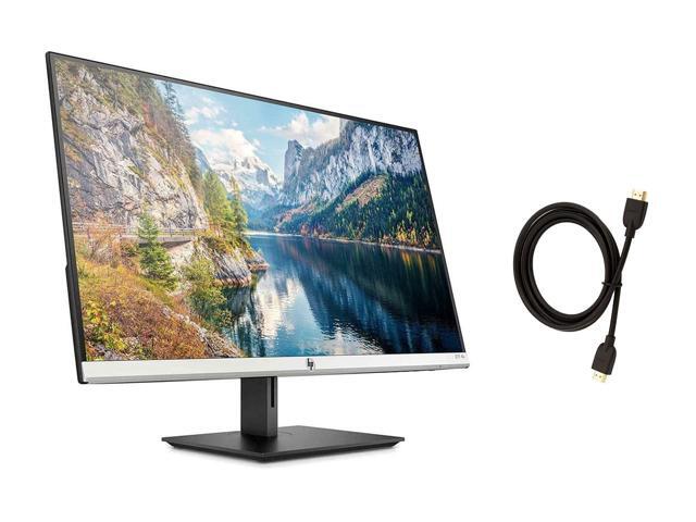 HP 27" UHD 3840 x 2160 (4K) FreeSync Black Monitor| Bundle with HDMI ...