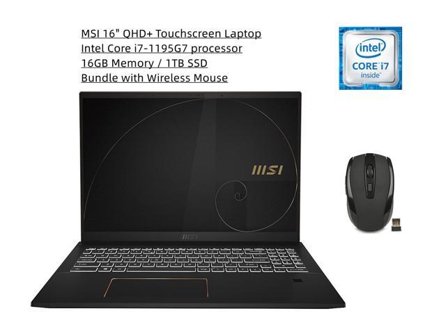 MSI Summit 2-in-1 Laptop 16" QHD+ Touchscreen Display | Intel Core i7 ...