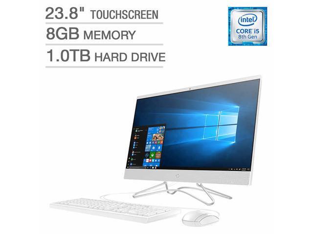 HP All-in-One 23.8" Touchscreen FHD IPS-WLED Backlit Display Desktop ...