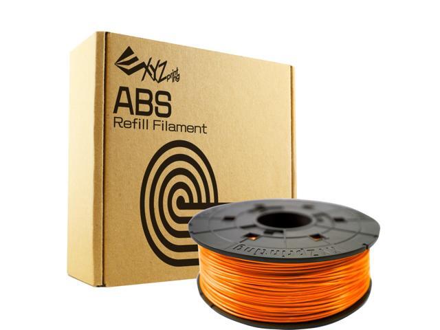 XYZprinting ABS Refill Filament - SUN ORANGE (EEPROM Style for da Vinci ...