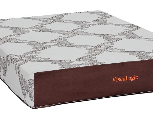 ViscoLogic DREAM 3 Medium Firm Gel-Infused Memory Foam 10 inch Mattress ...