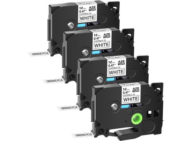 GREENCYCLE 4 Pack Compatible for Brother P-touch TZe-FX231 TZ-FX231 TZ ...