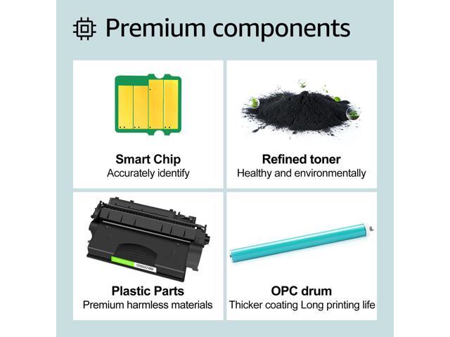 GREENCYCLE High-yield Compatible Toner Cartridge Replacement for HP 05X ...