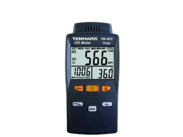 TENMARS TM-801 CO Meter CO range: 0 ~ 1,000ppm Carbon monoxide (CO ...
