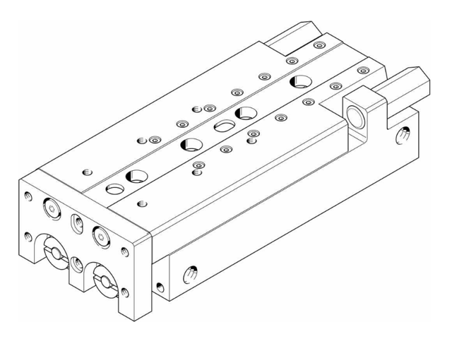 FESTO SLT-20-100-P-A 170573 Mini Slide New - Newegg.com