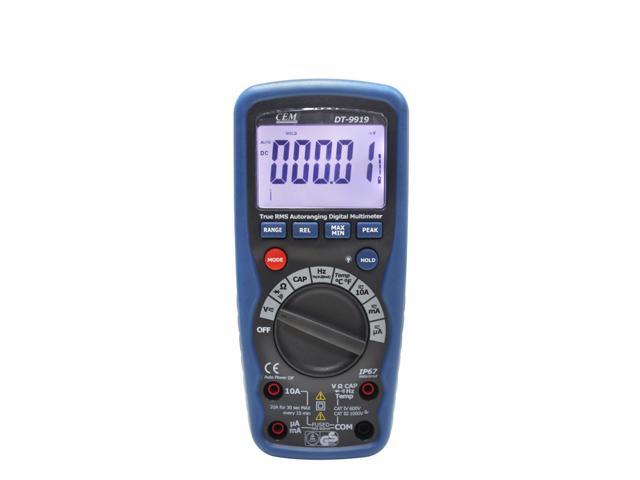 CEM DT-9919 Professional Waterproof True RMS Industrial Digital Multimeters - Newegg.com