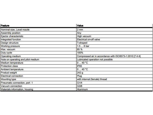 FESTO VAD-ME-3/8 Vacuum Generator 35556 2 mm - Newegg.com