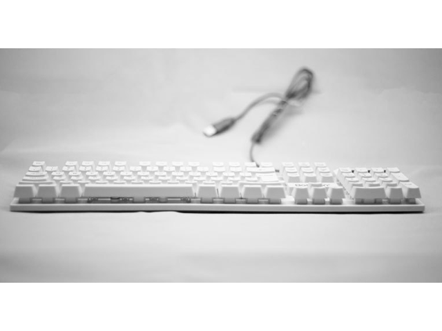 Bosston USB Wired Gaming Keyboard 104 English Keys Led Backlit Keycaps ...