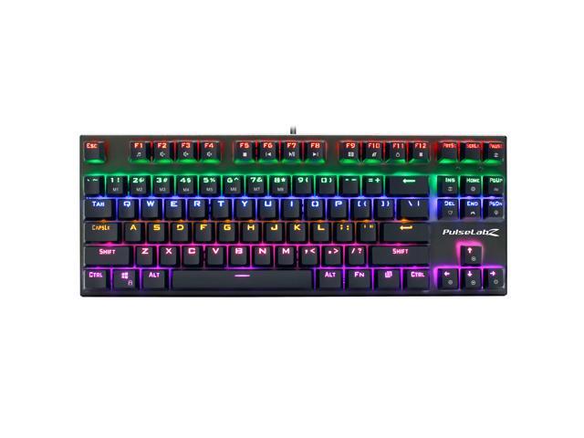 Pulselabz PL760 Pro Half 87 Keys Backlit Mechanical Gaming Keyboard ...