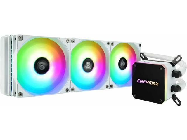 Refurbished: Enermax LIQMAX III ARGB 360, Addressable RGB All-in-one CPU Liquid Cooler for AM4 ...