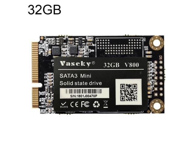 Vaseky V800 32GB 1.8 inch SATA3 Mini Internal Solid State Drive MSATA SSD Module for Laptop ...