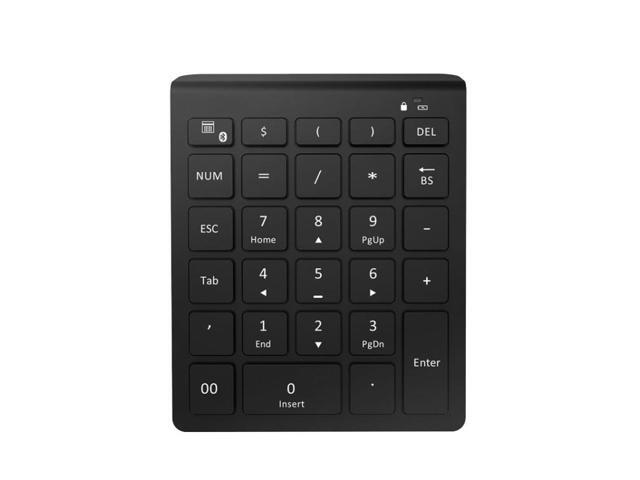 BT302 28 Keys Laptop Mini Wireless Keyboard, Spec: Bluetooth (Black ...