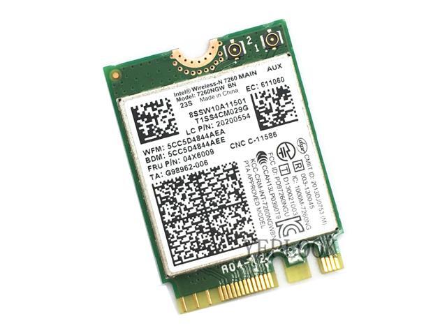 Wireless-N 7260BN 2.4G 300Mbps BT4.0 802.11n NGFF M.2 Wifi Network Card WLAN Card for L440 T440 ...