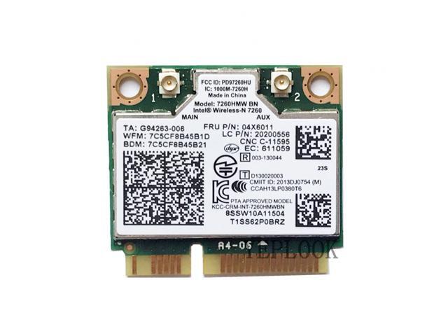 Wireless-N 7260BN 300Mbps WiFi+BT4.0 MINI PCIE Wifi Card For M93 M93p B5400 E440 E540 S310 S410 ...