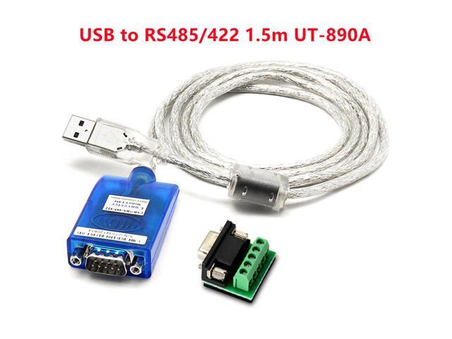 UTEK UT-890A USB to RS485/422 Serial Cable Shielded Industrial Data ...