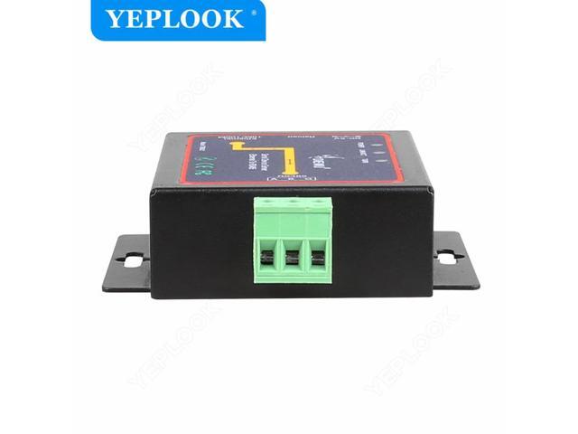 Ethernet RJ45 to RS485 Converter Industrial Grade Serial Device Server ...