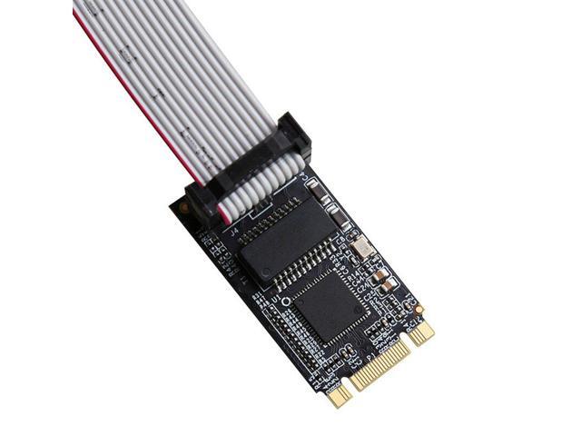 M.2 to PCIe Gigabit Network Card 1xRJ45 10/100/1000Mbps Fast Ethernet ...