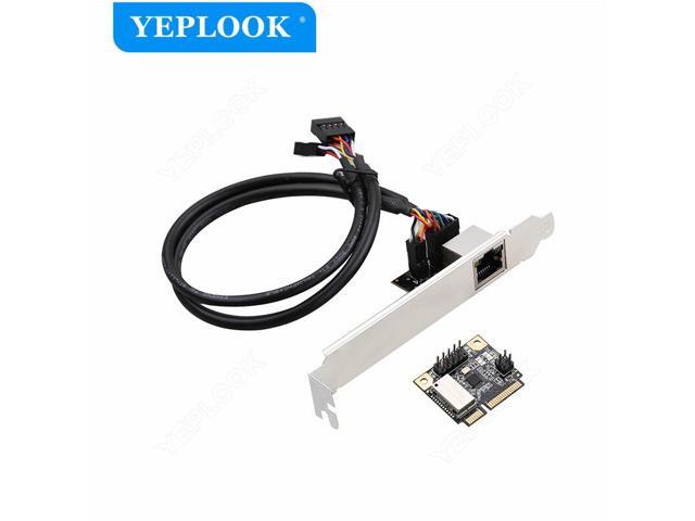 MINI PCIE 1G Lan Card Gigabit Network Card RJ45 10/100/1000Mbps Fast ...