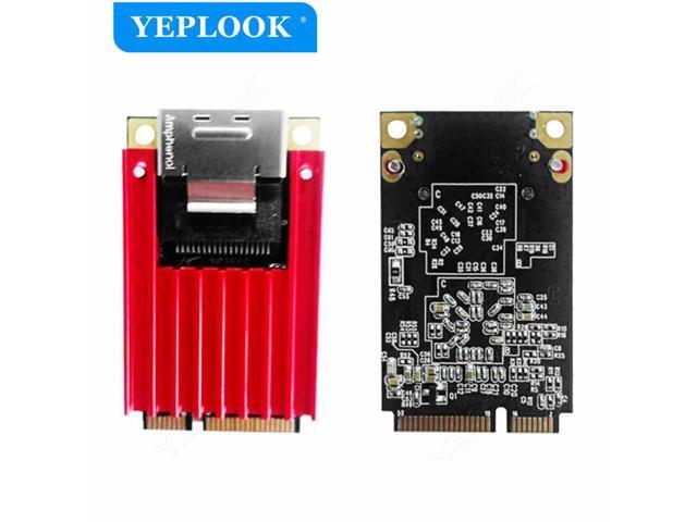 MINI PCIE 1G LAN Card Dual Port RJ45 Industrial Server 10/100/1000Mbps ...