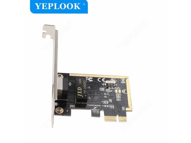 PCIe 1X RJ45 10/100/1000M 1G Lan Card Gigabit Ethernet Network Card ...