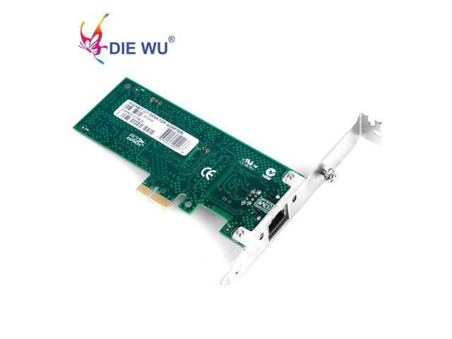 PCIe x1 Single RJ45 Port 10/100/1000Mbps 1 Gigabit Controller Adapter ...
