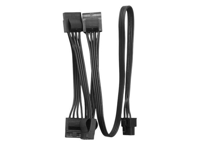 Original New 6Pin to 4 Molex IDE 4Pin PATA Perif Fan Cable for CORSAIR ...