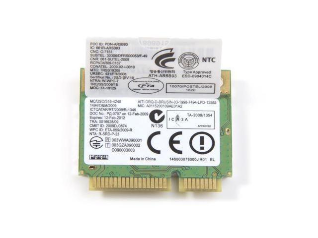 Atheros AR5B93 Mini PCI-E 300Mbps Wireless Wifi Network BGN Half Size ...