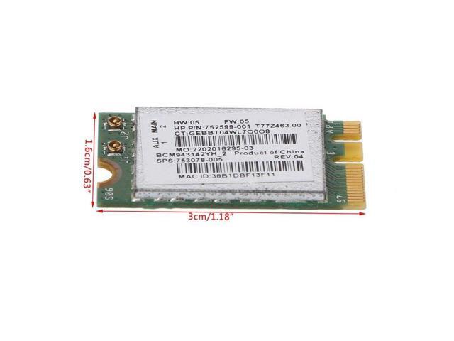 New BCM943142Y 802.11b/g/n Bluetooth 4.0 WLAN 150Mbps NGFF Wireless ...