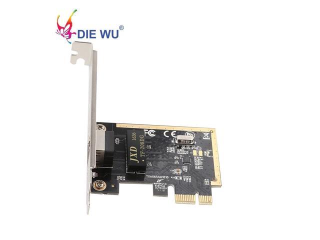 Desktop PC PCI Express Gigabit Lan Card with Realtek RTL8111H PCIe 1X ...