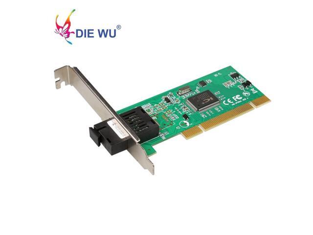 PCI SFP NIC Fiber Network Card Megabit 10/100Mbps PCI with ICplus100A ...