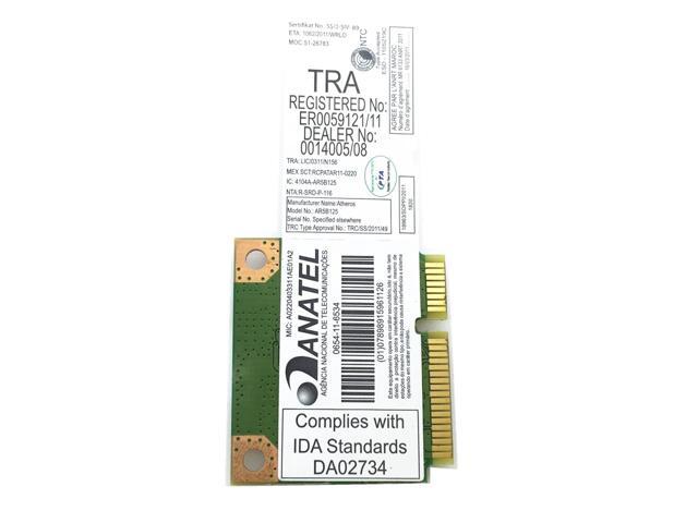 For Atheros AR5B125 FOR DW1506 802.11 b/n Half-Height Wireless wifi ...