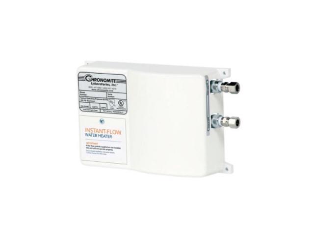 CHRONOMITE LABS SR-20L/120 HTR-I Electric Tankless Water Heater, Wall ...