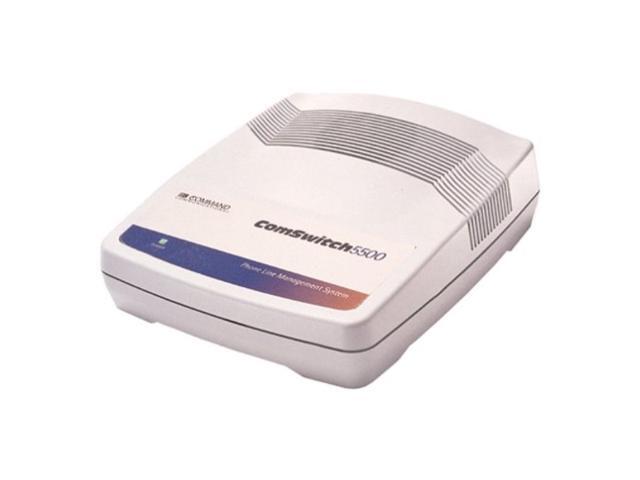 command communications comswitch 5500 3-port phone/fax modem line ...