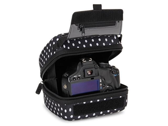 USA GEAR H Series Hardshell Camera Case GRHLHSL100PDEW Polka Dot Quick ...