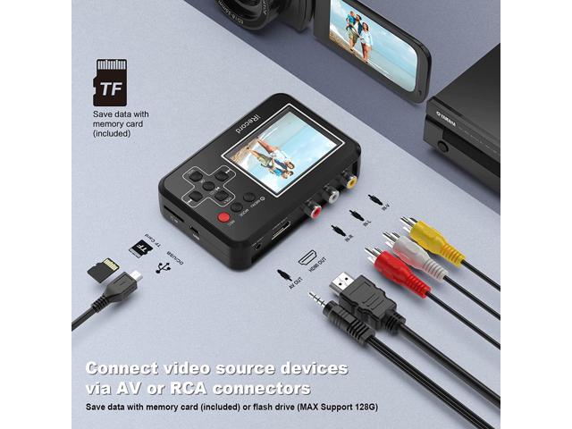 DIGITNOW Video Converter Video to Digital Converter,VHS to Digital ...