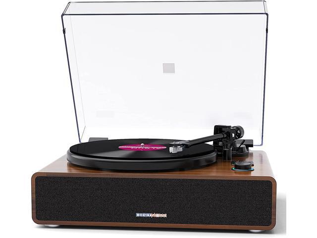 DIGITNOW! Vinyl Record Player with Belt Drive,Turntable with Built-in Hi-Fi Speakers,Record ...
