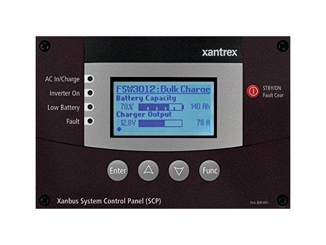 XANTREX 809-0921 Xantrex xanbus system control panel (scp) f/freedom ...